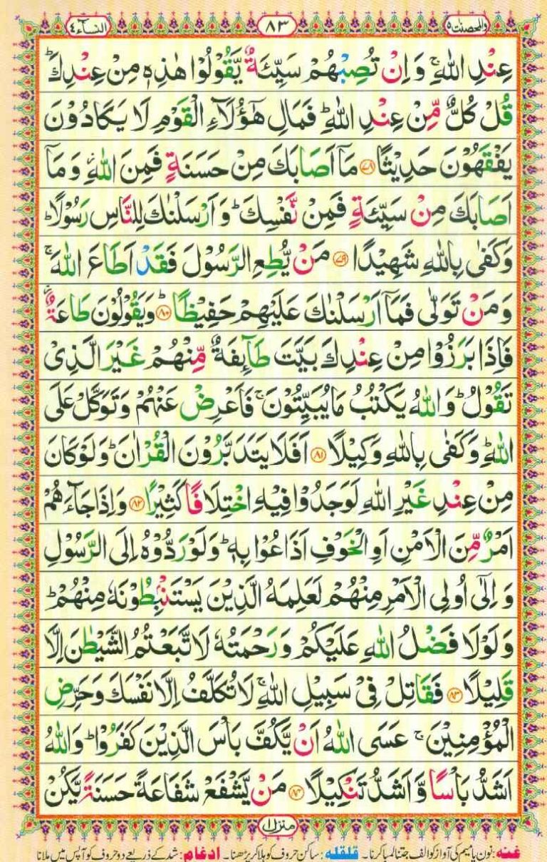 Surah An Nisa - Quran and Surahs