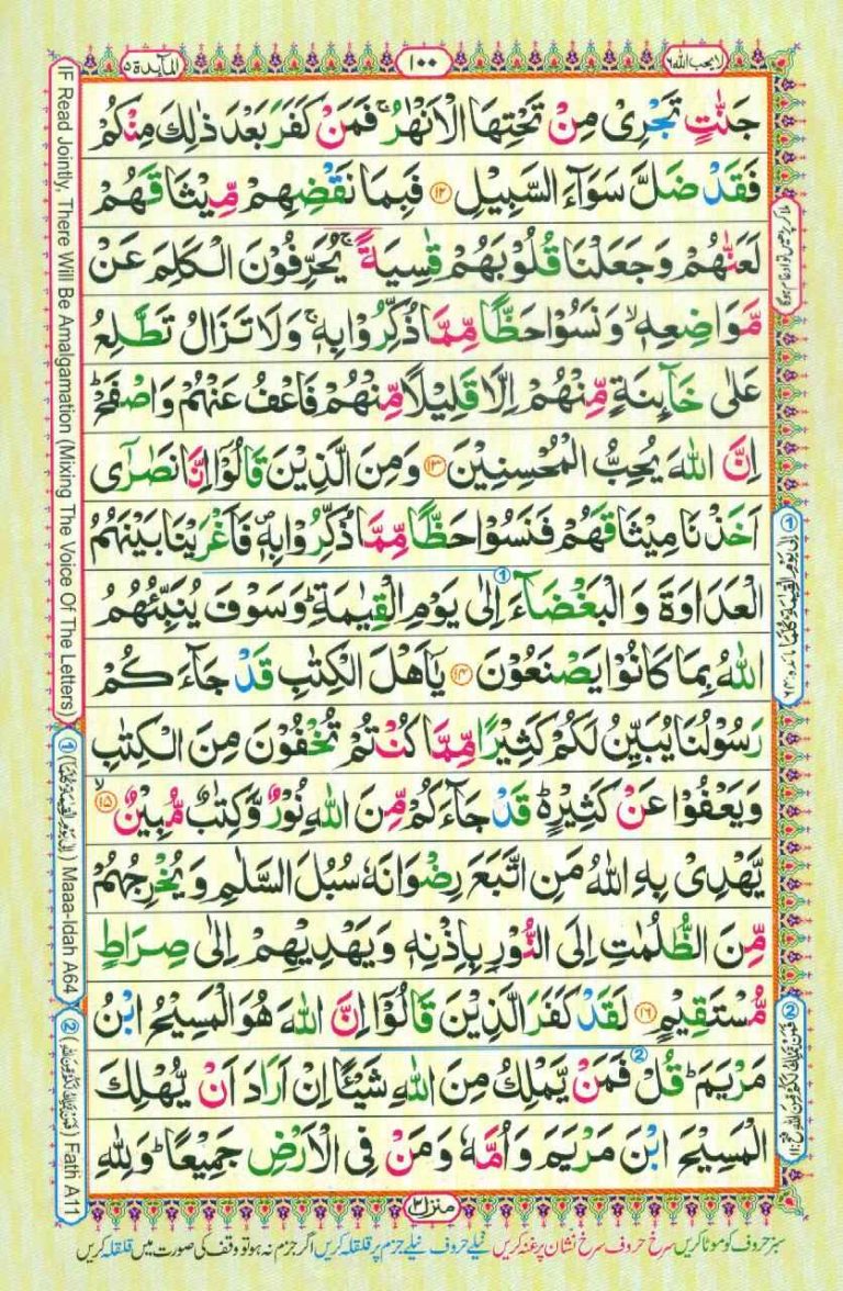 Surah Al Maidah - Quran and Surahs