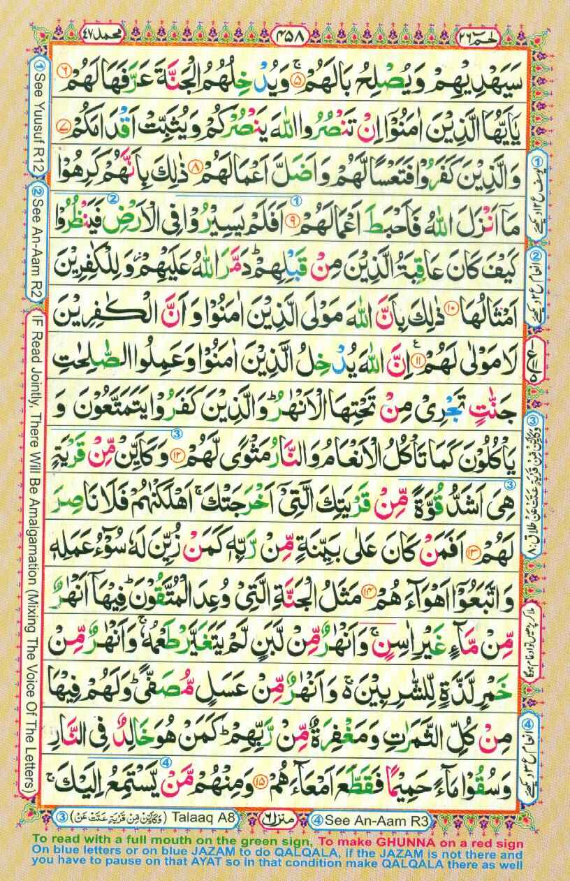 Surah Muhammad 47th Surah of Quran.Read and listen online full.