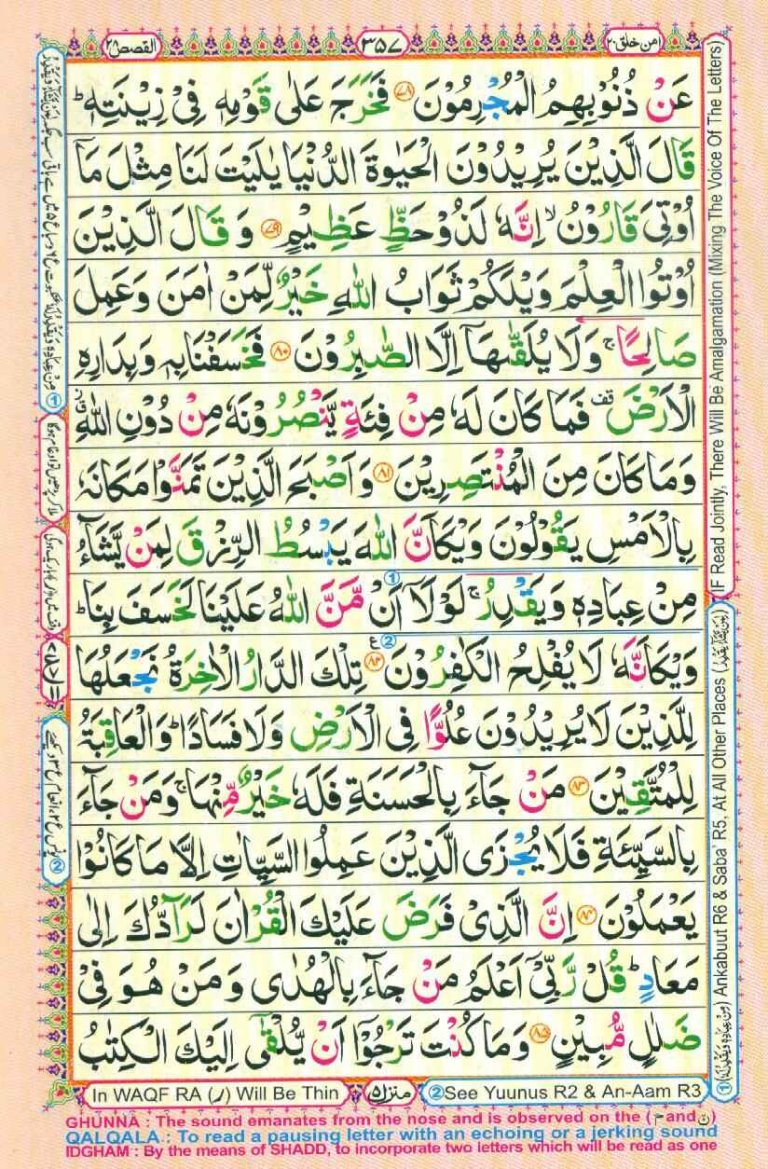 Surah Al Qasas (The Story) Download PDF & Audio - Quran and Surahs